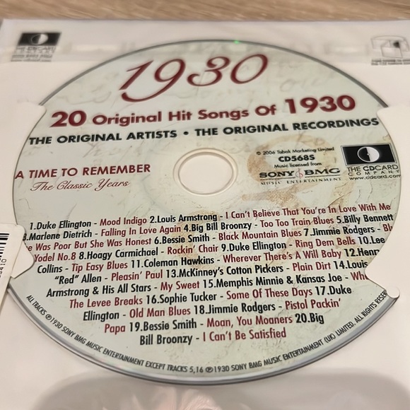 Media | Nwt 193s Cd From Kennedy Center Songs And Newsworthy Events Of ...